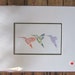 NEW "3 Hummingbirds" by Heiltsuk Artist Ben Houstie 11x14" Matted Art ...