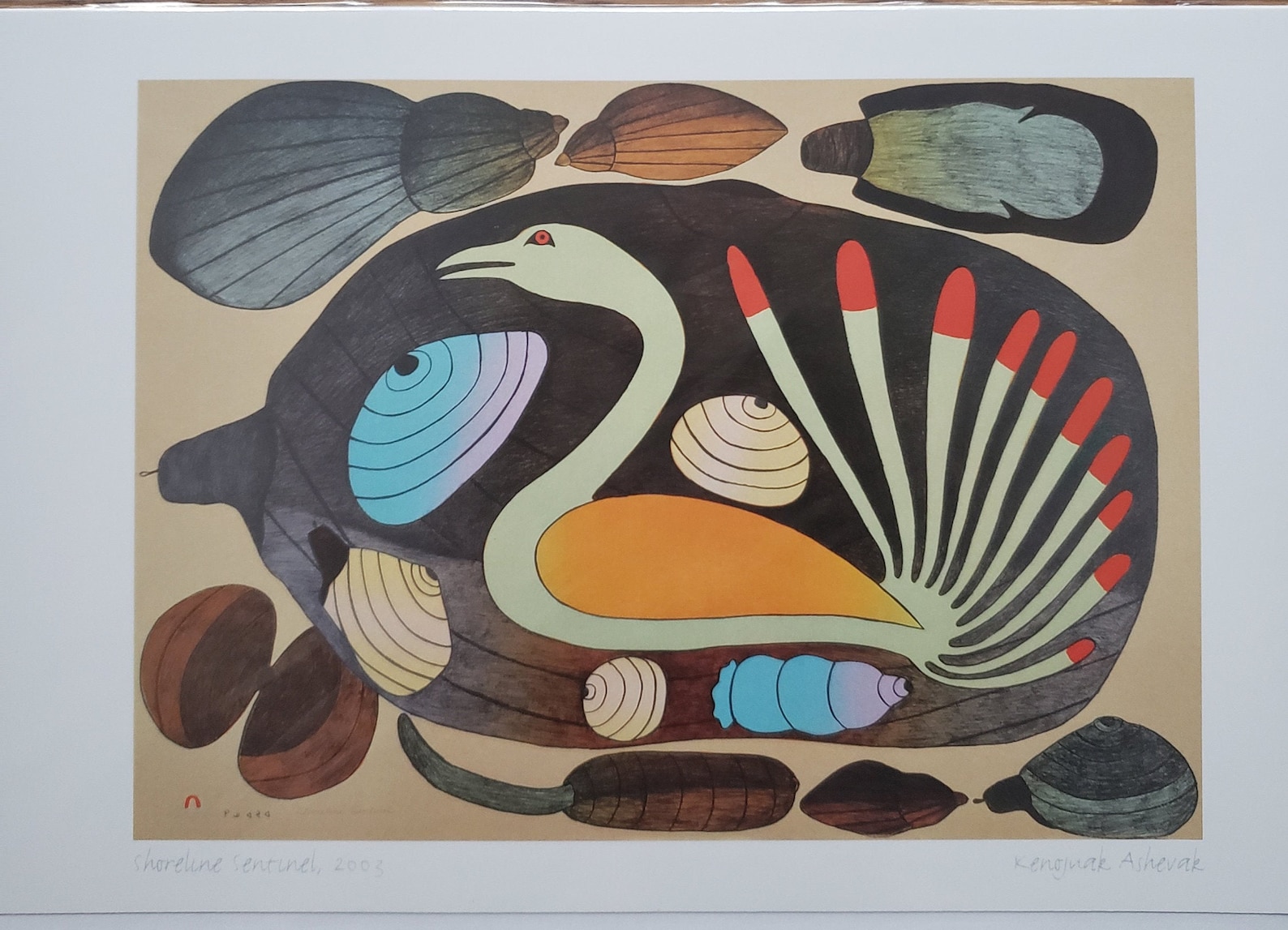 Inuit Artist Kenojuak Ashevak Art Cards guardian - Etsy Canada