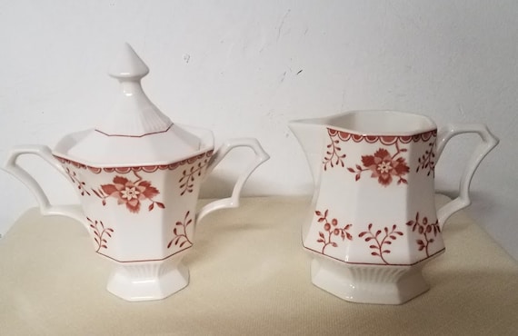 Vintage Nikko China Classic Collection Sugar and Creamer - Etsy