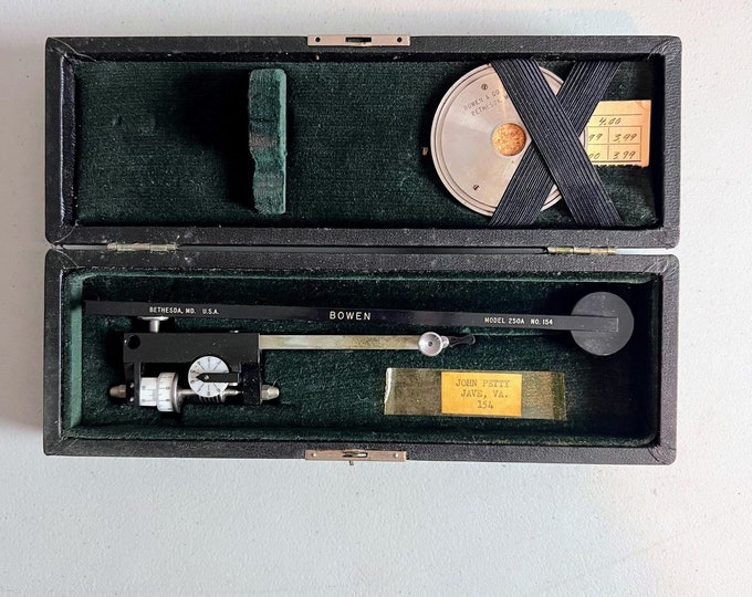 Vintage Bowen & Company Planimeter Model 250A No. 154 With Original Box ...