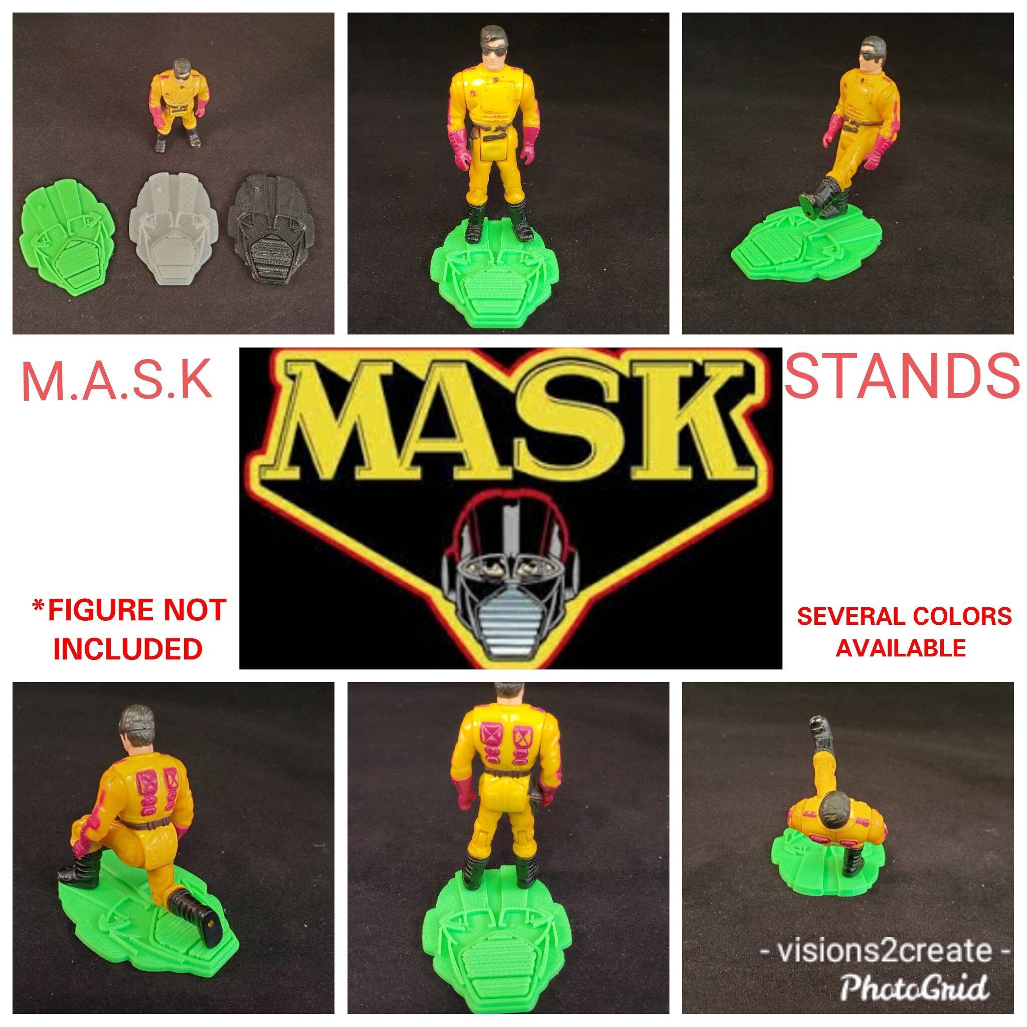 Vintage M.a.s.k. Mask Custom Display Stands Kenner Toy - Etsy UK