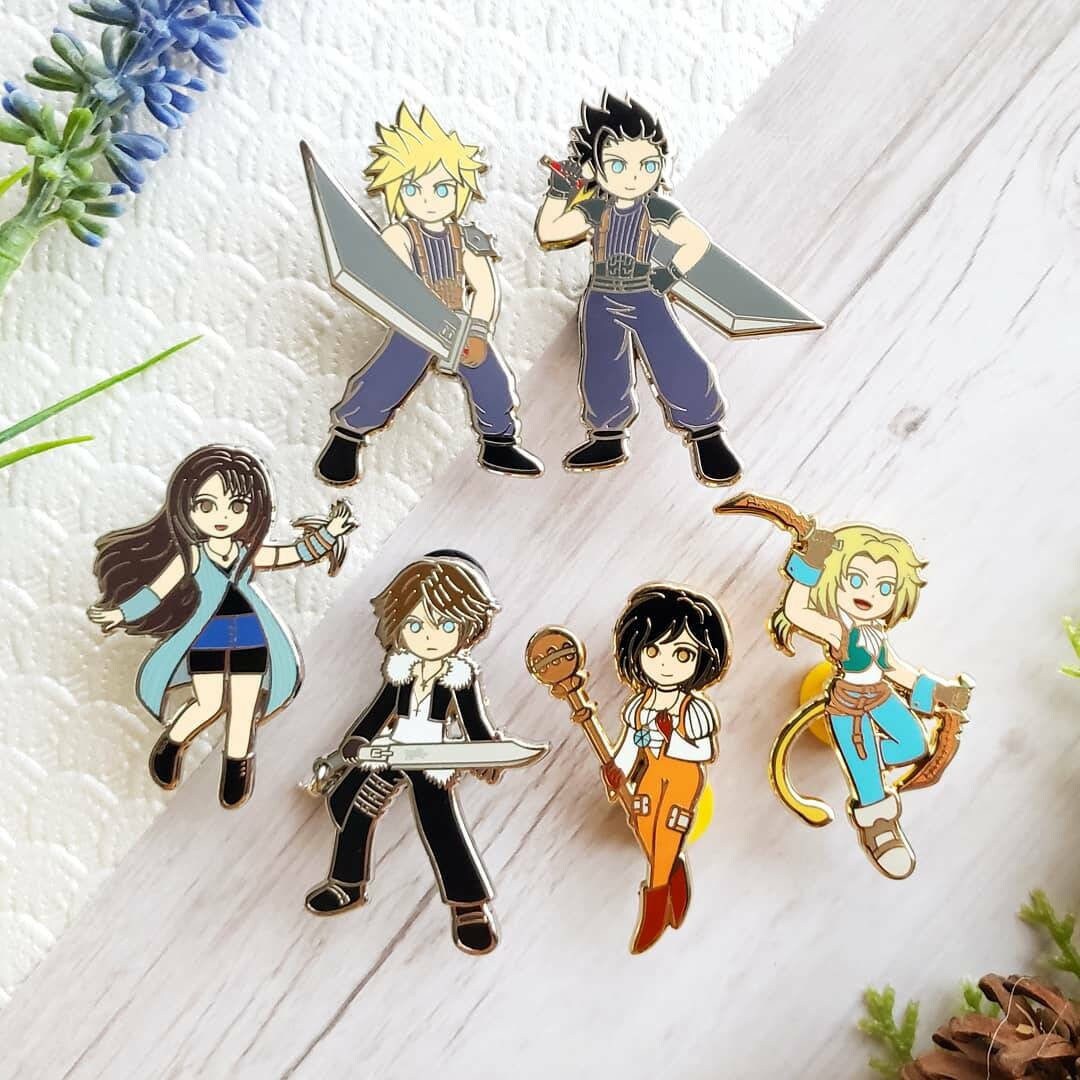 Fantasy Heroes Enamel Pins - Etsy