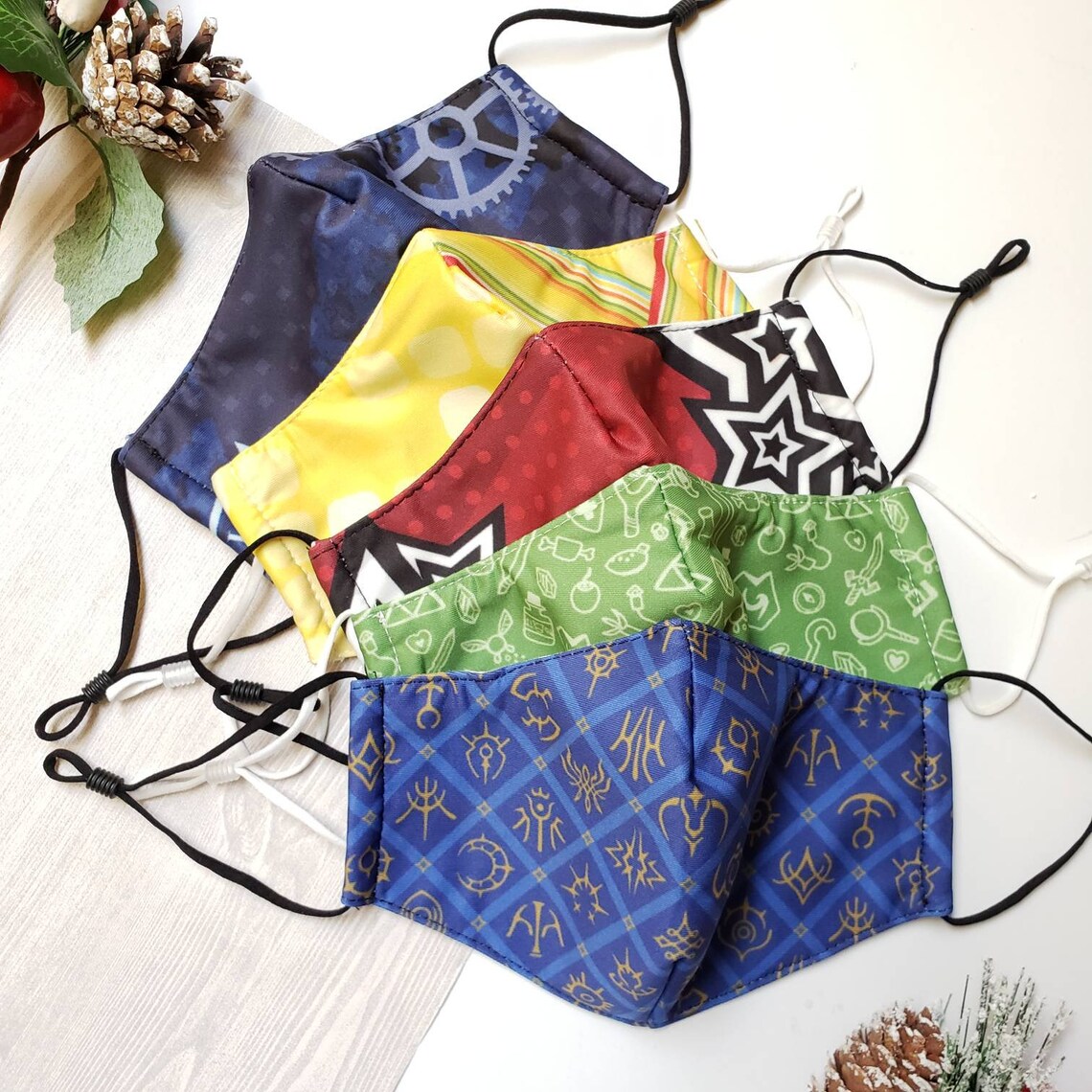 Persona-inspired Face Masks - Etsy