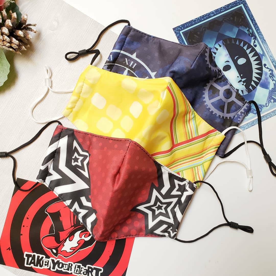 Persona-inspired Face Masks - Etsy