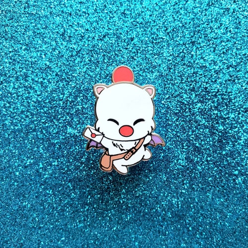Final Fantasy Fat Moogle Enamel Pin - Etsy