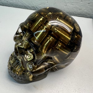 The Original Epoxy Skull/ Bullet Skull - Etsy