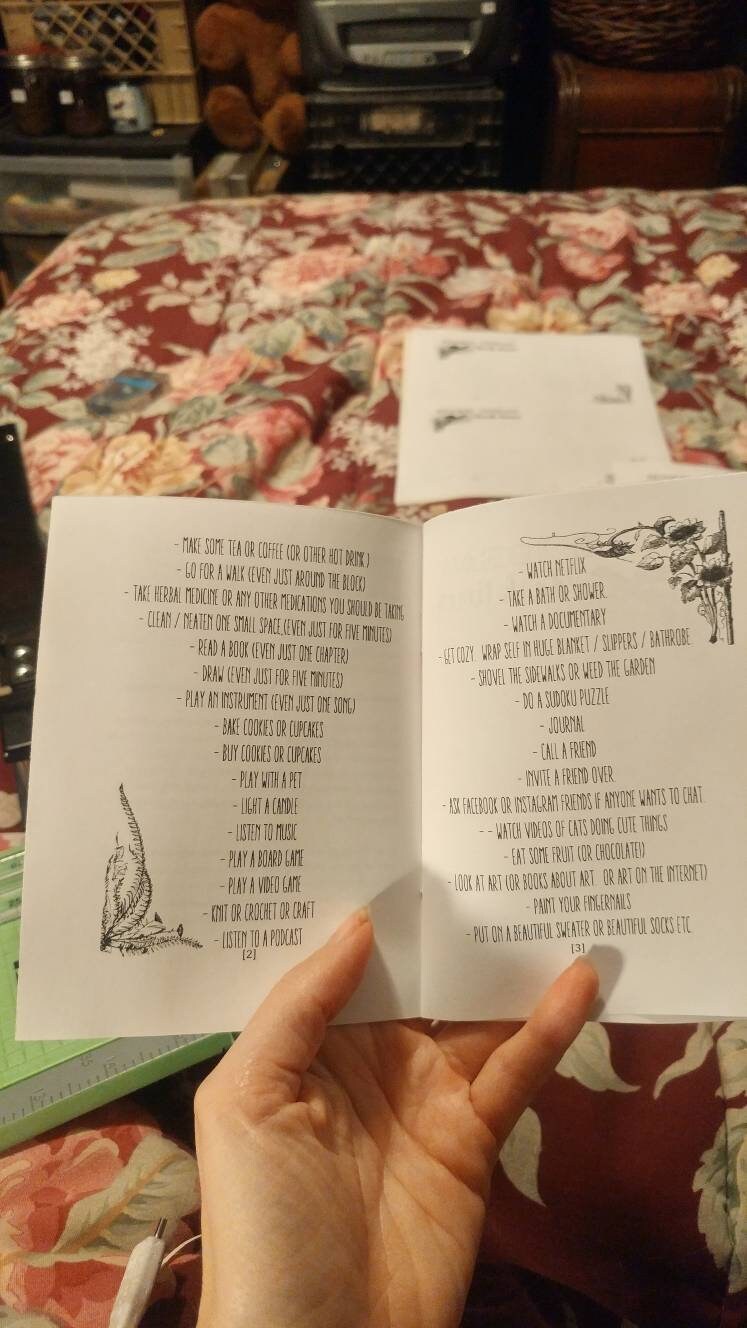 Survival Tips for Dark Times Mini-zine | Etsy Canada