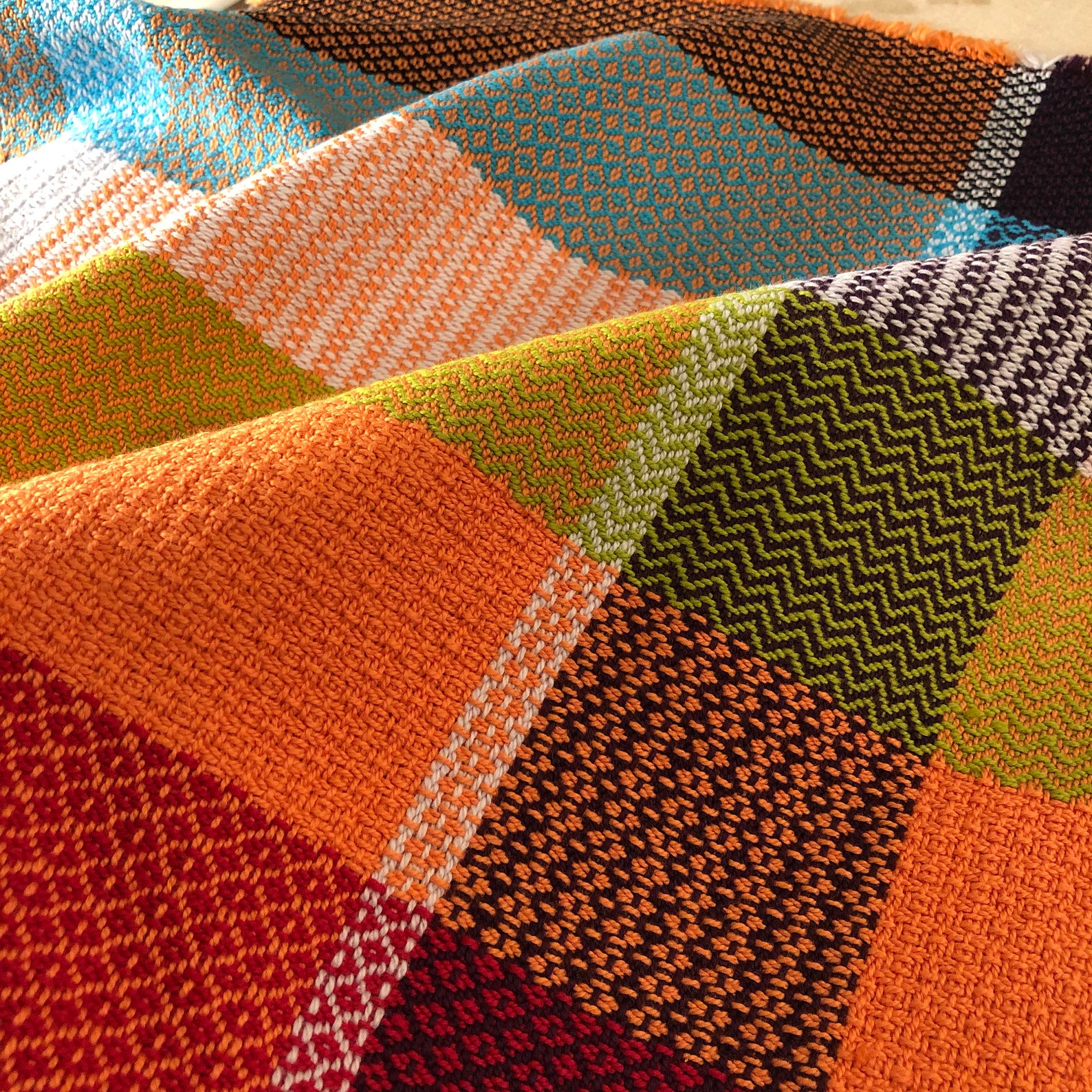 4-shaft Pattern PDF: Swedish Rose Path Towels - Etsy