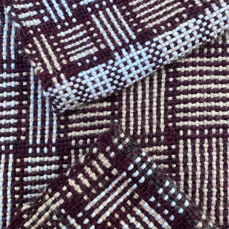 Rigid Heddle Pattern PDF: Framed Log Cabin Wrap - Etsy