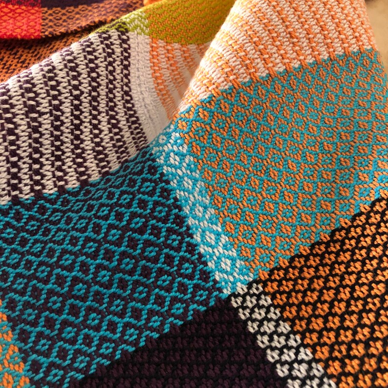 4-shaft Pattern PDF: Swedish Rose Path Towels - Etsy