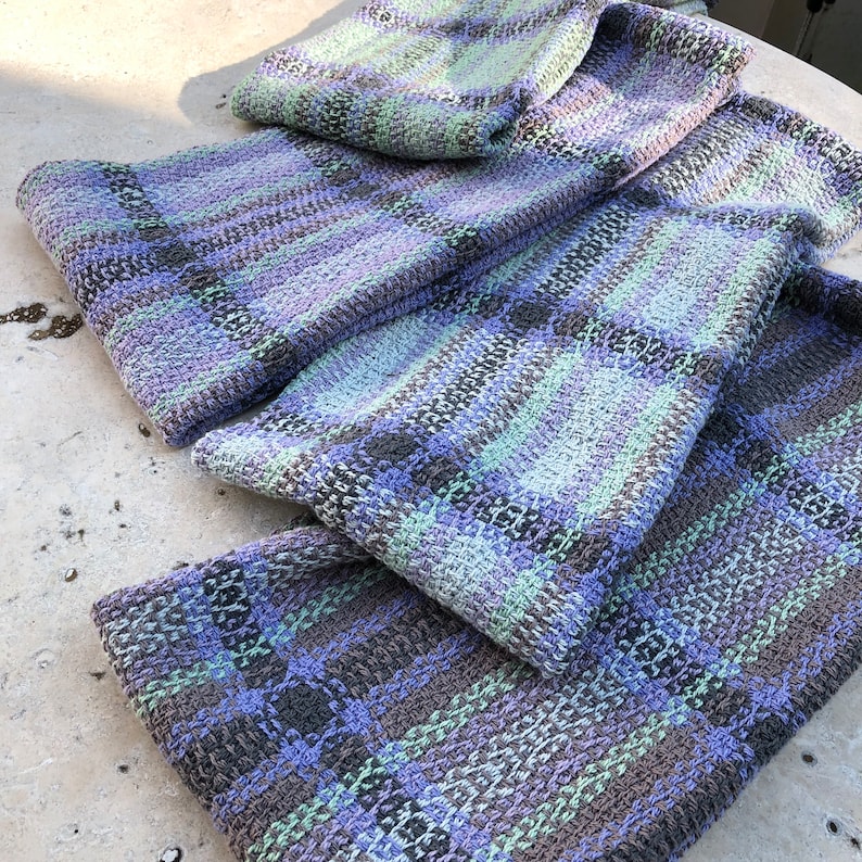 8-shaft Pattern PDF: Kaleidoscope Towels - Etsy