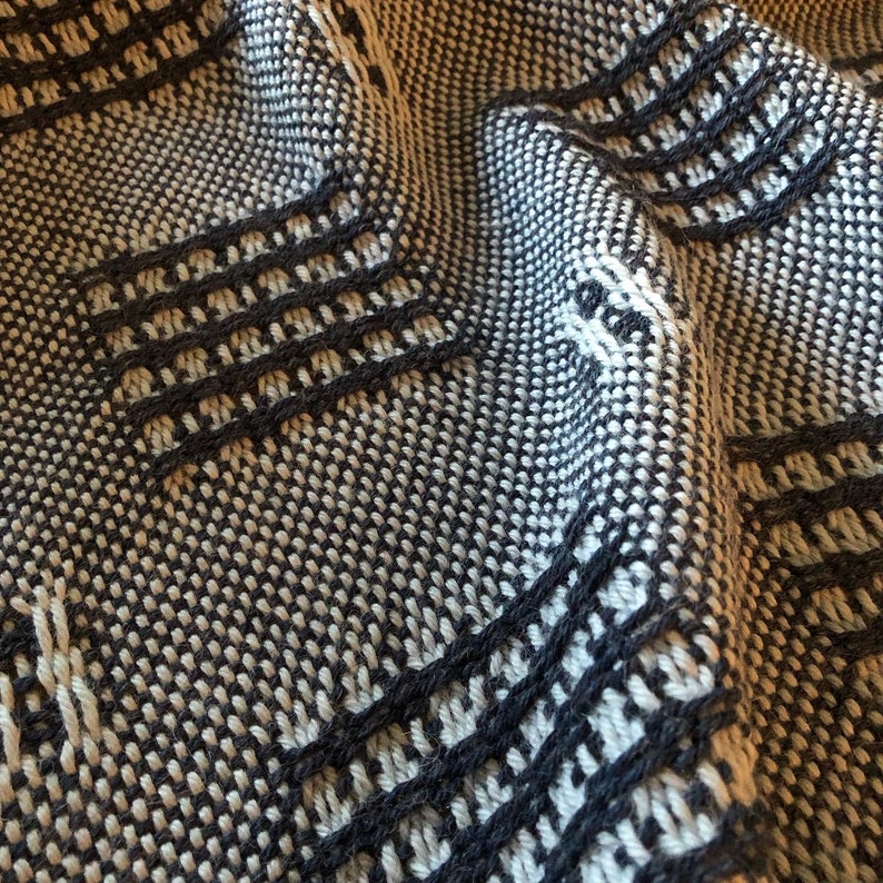 Rigid Heddle Pattern PDF: Swedish Lace Lap Throw - Etsy