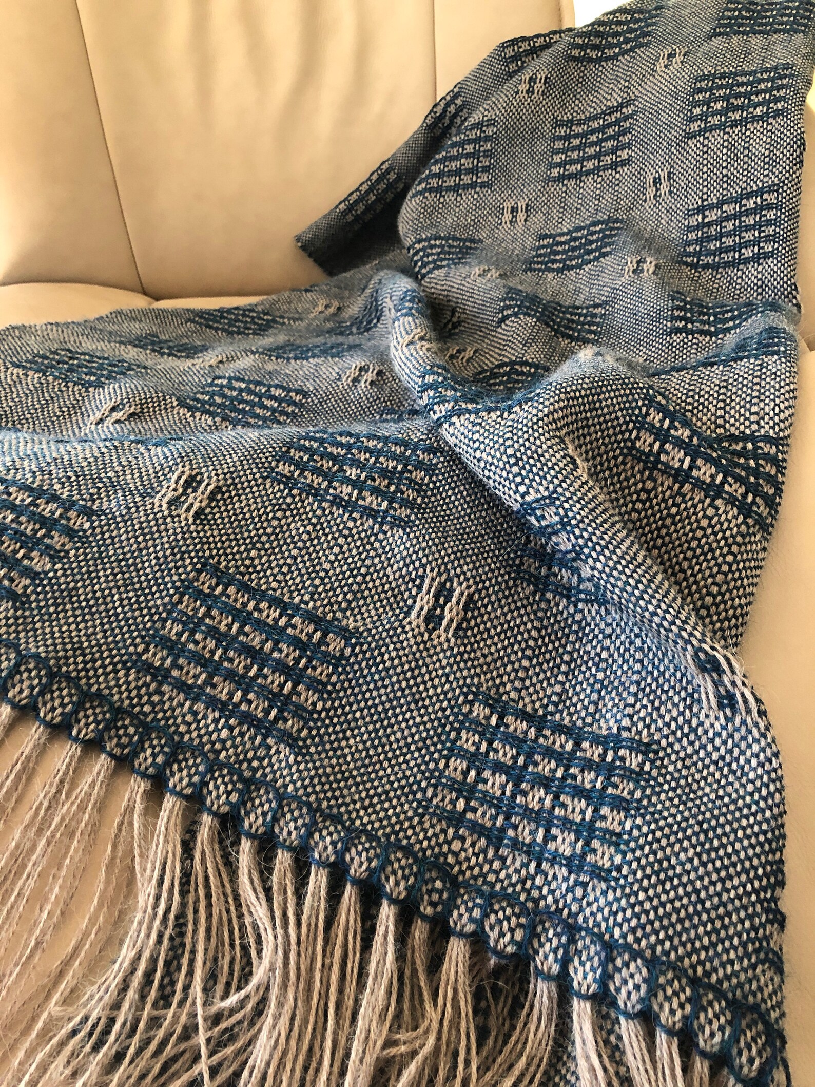 4-shaft Pattern PDF: Swedish Lace Lap Throw - Etsy