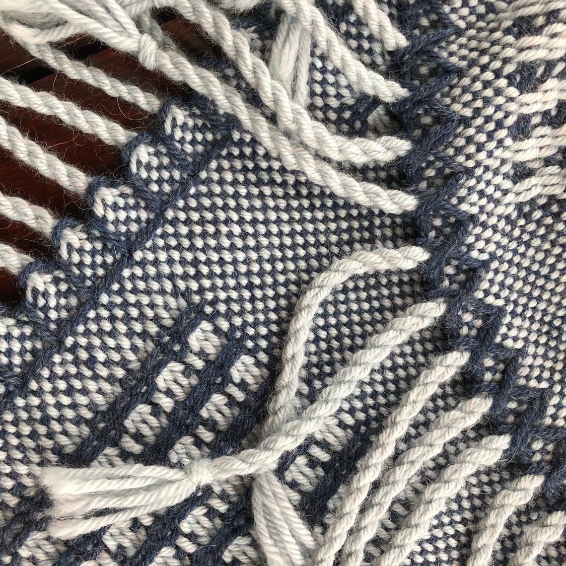 Rigid Heddle Pattern PDF: Swedish Lace Lap Throw - Etsy