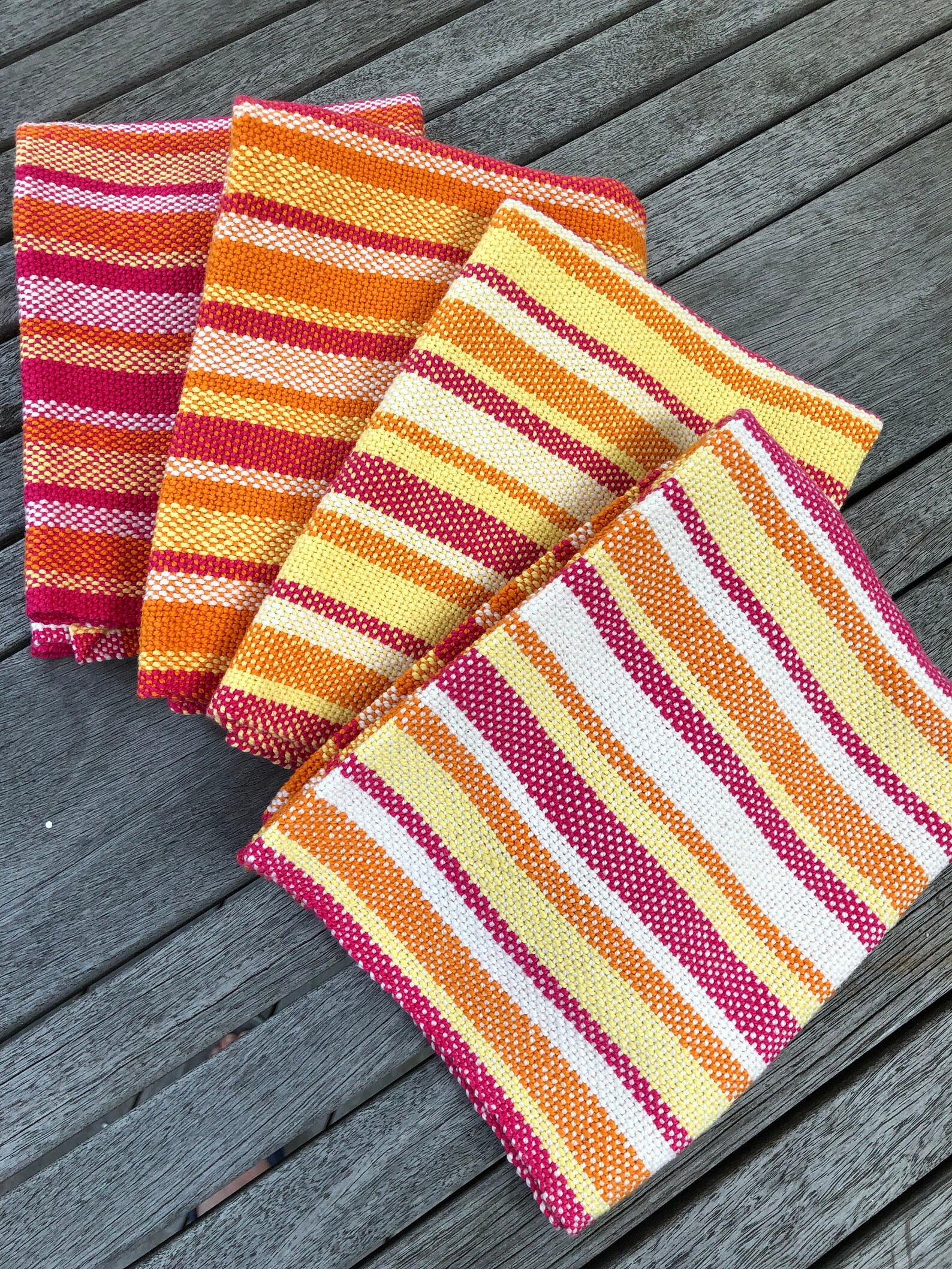 Rigid Heddle Pattern PDF: Fibonacci Stripe Towels - Etsy