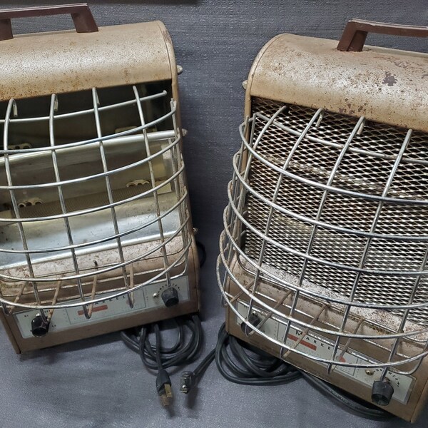 Vintage Space Heater - Etsy