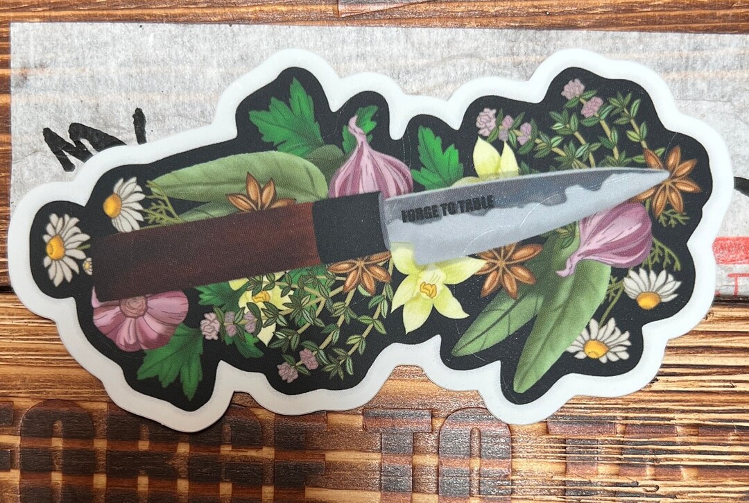 Paring Knife and Friends Sticker - Etsy