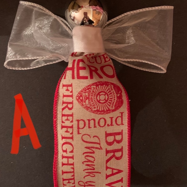 Firefighter Angel - Etsy