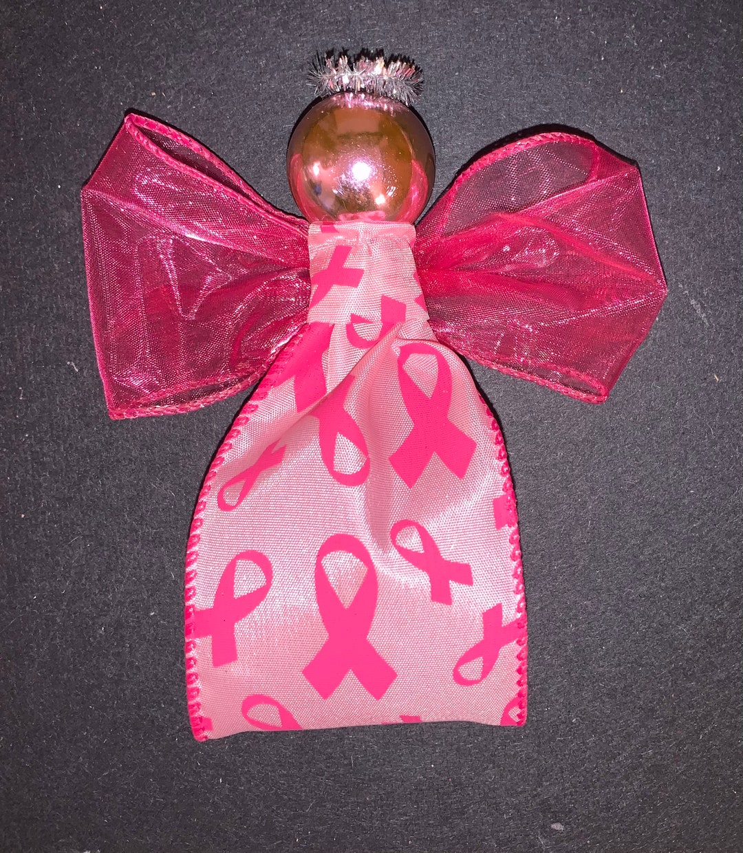 Breast Cancer Awareness Angel - Your Choice of ONE Style - Etsy