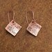 Dimpled Diamond Earrings - Etsy