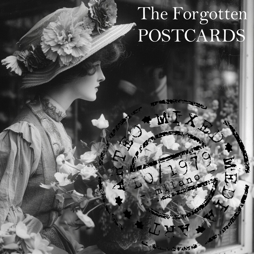 THE FORGOTTEN POSTCARDS Collection of 46 Printable Vintage Postcards - Etsy