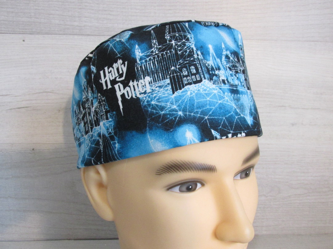 Wizards Castle Surgical Scrub Cap for Short Hair With Sweatband, Nurse ...