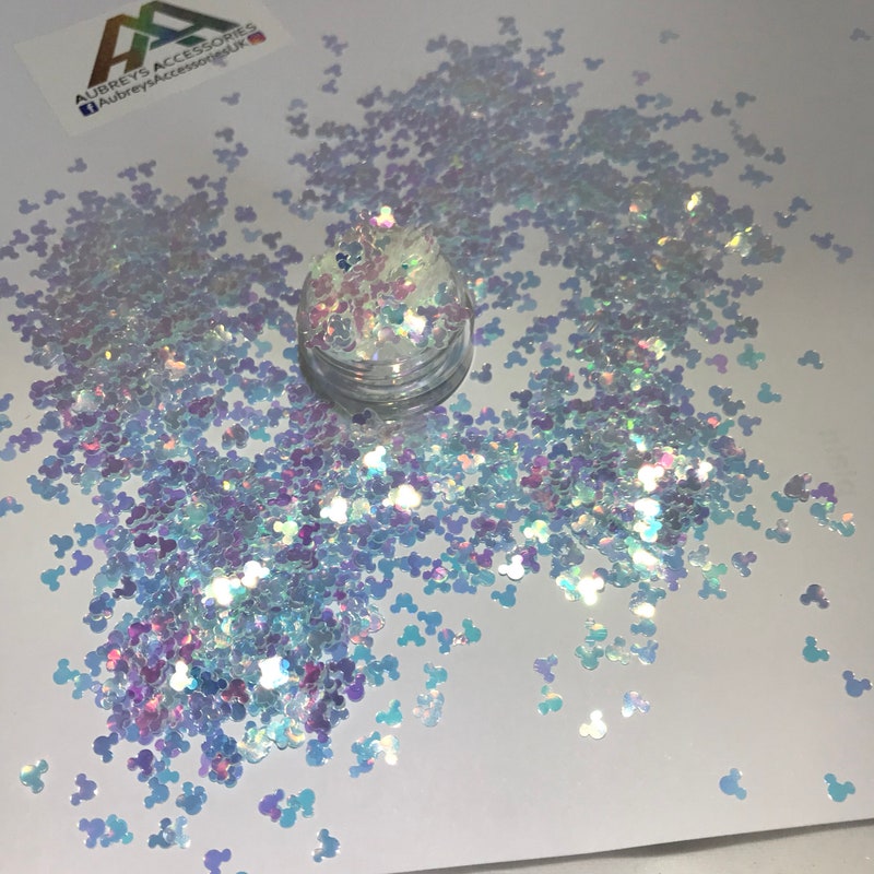 Mickey Mouse Glitter - Etsy