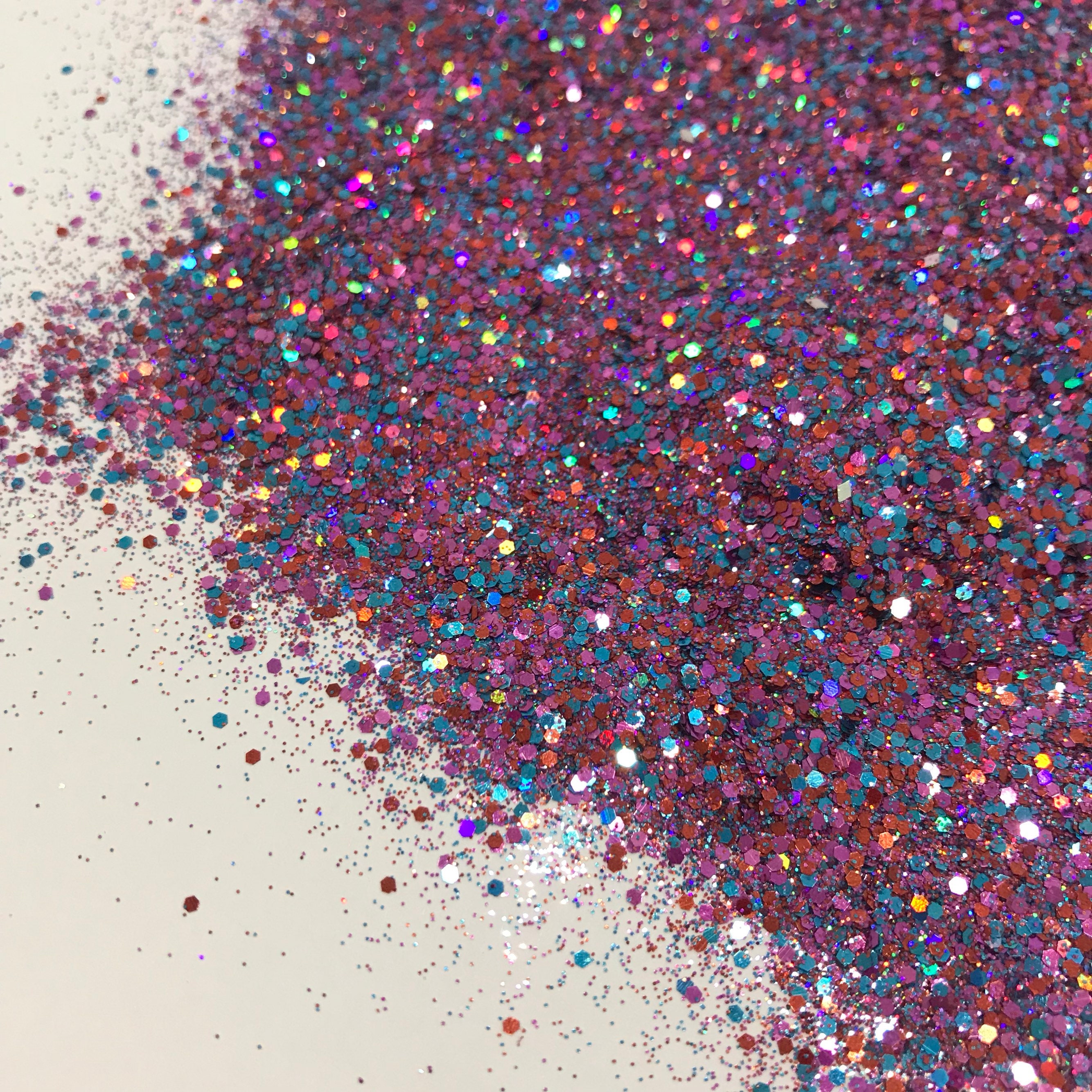 Circus Mixed Glitter: Fine Red, Pink, Blue, Festival Sparkle - Etsy