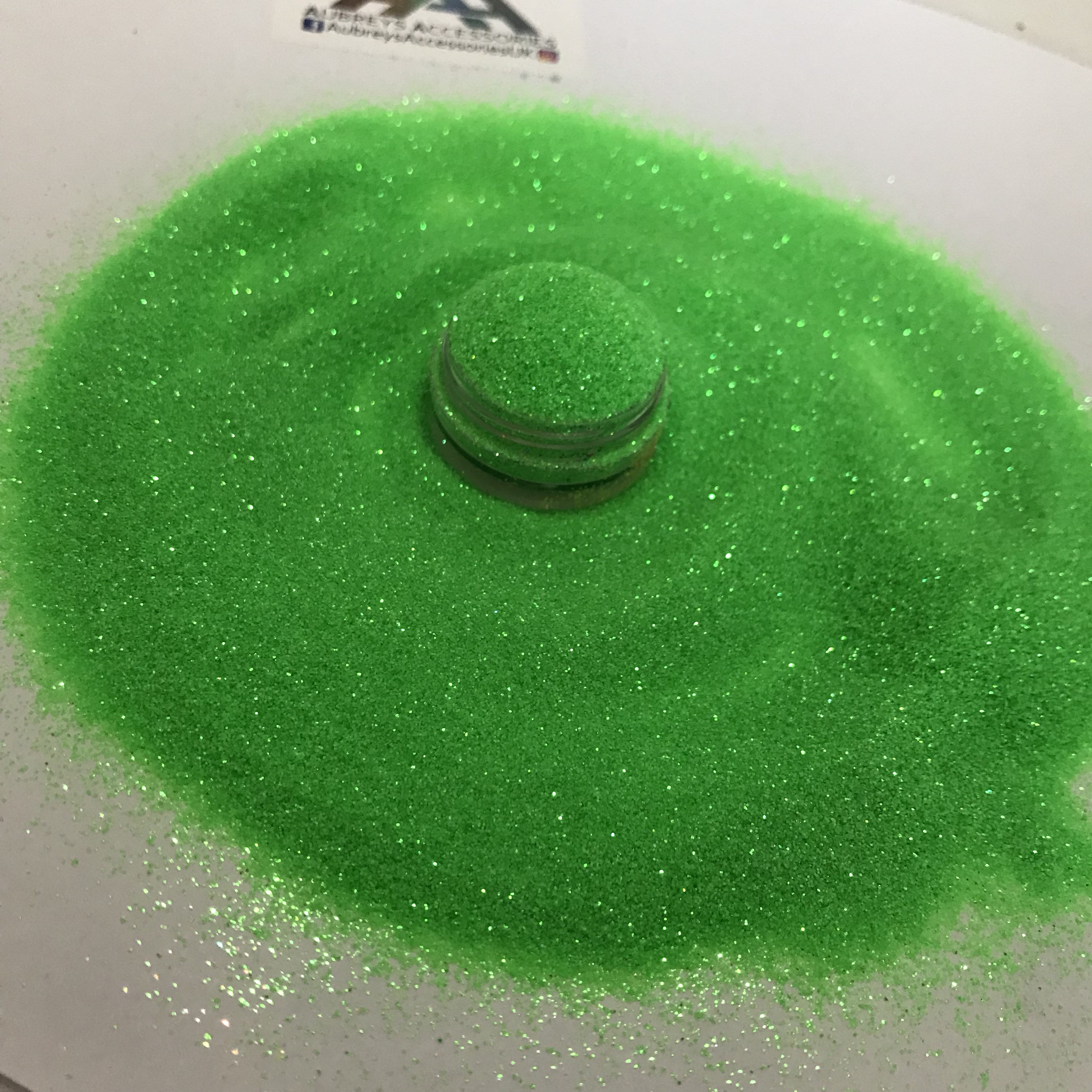 NEON Green Iridescent FINE GLITTER Sparkly Nail Art Crafts Mua | Etsy