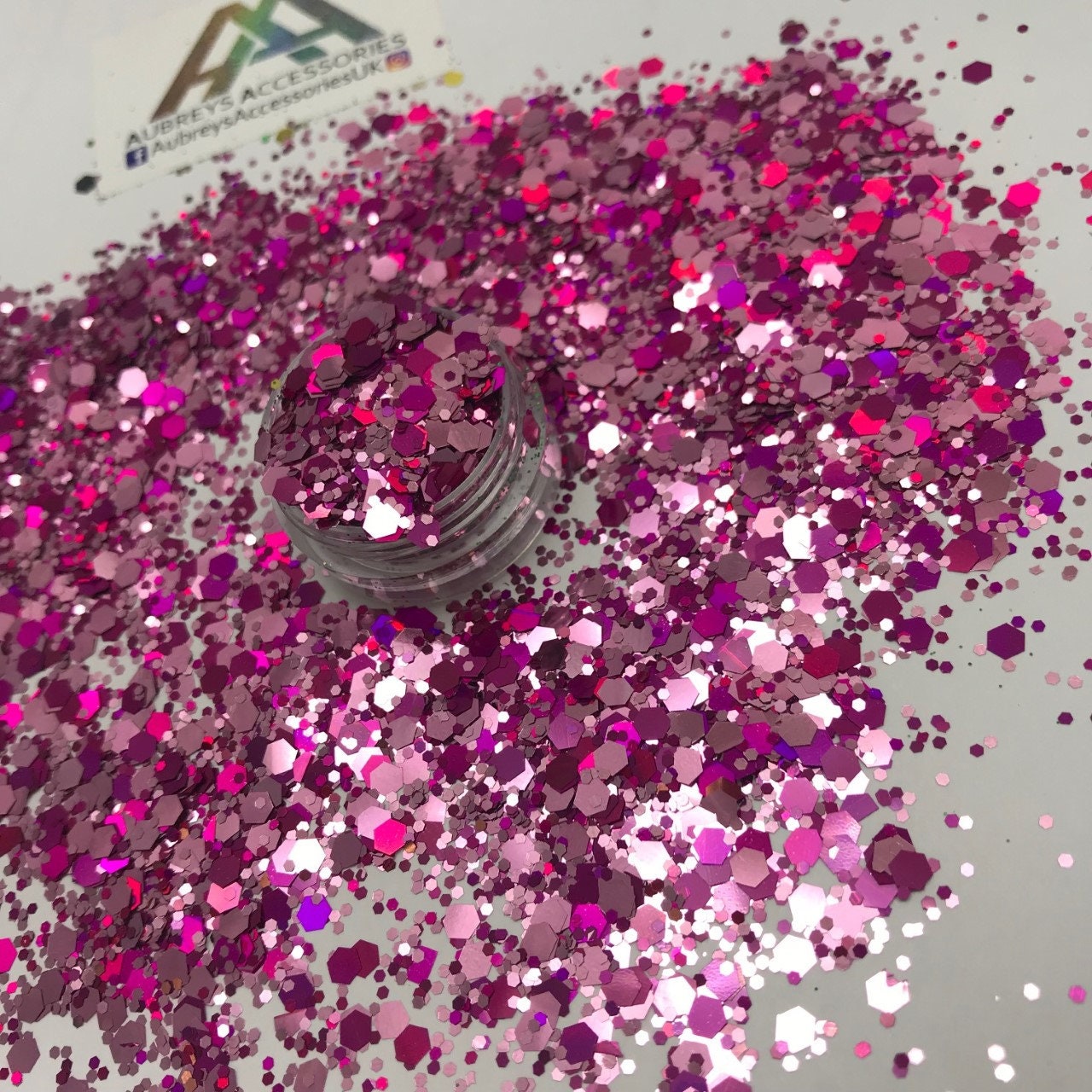 LIGHT & BRIGHT PINK Mix Glitter Festival Face Body Hair Nail | Etsy