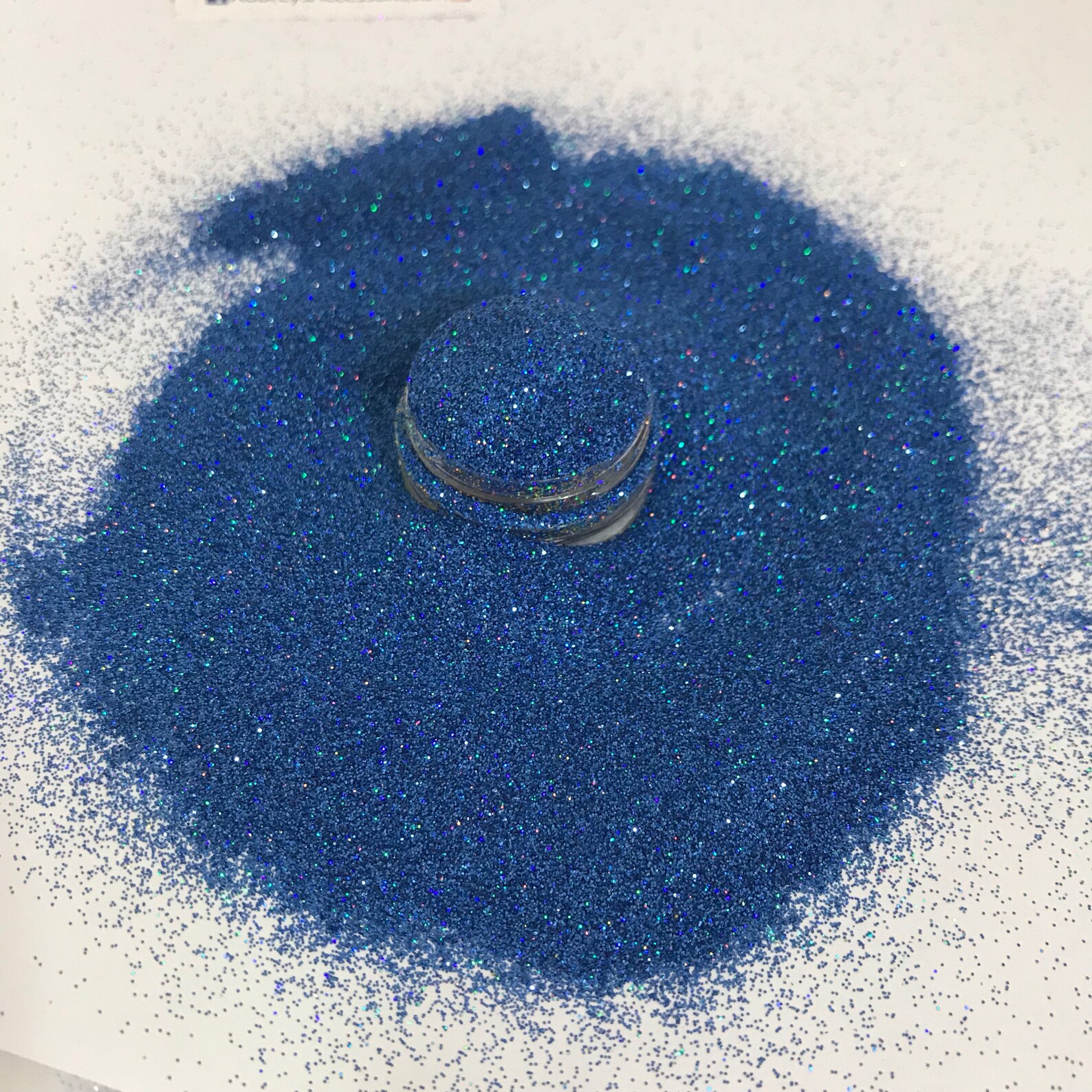Royal BLUE FINE GLITTER Holographic Sparkly Nail Art Crafts Mua Tech ...