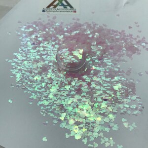 MICKEY MOUSE IRIDESCENT Pink Sequins 4mm Glitter Festival Face | Etsy