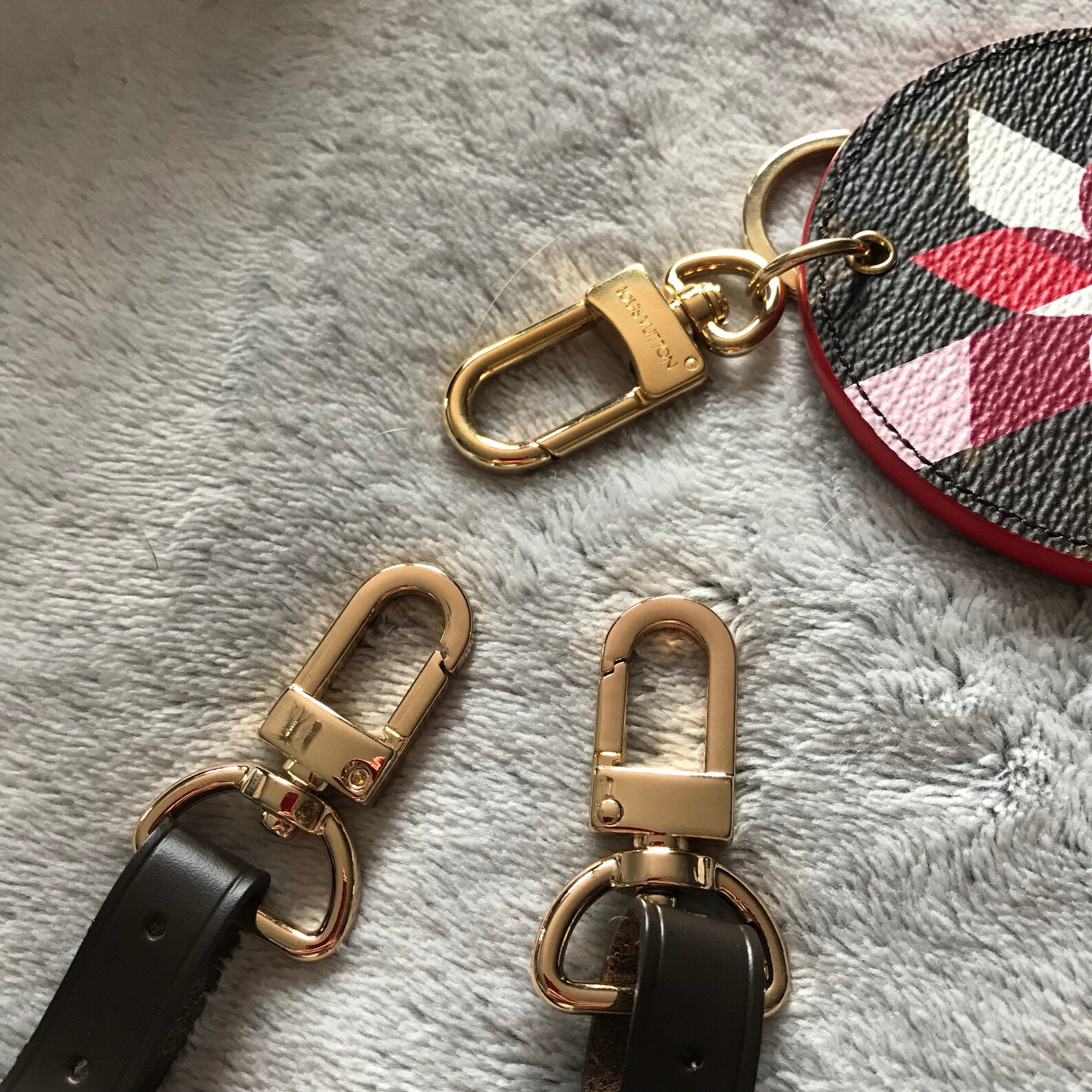 GOLD Handbag HOOK for LUGGAGE Tag or Keyring Unbranded Gold Lobster ...