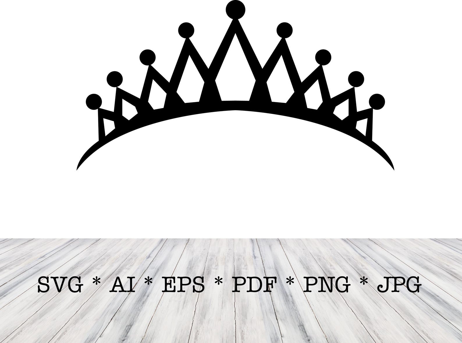 Crown SVG, Cut File Cricut, Silhouette, Cricut Png, Digital Download ...