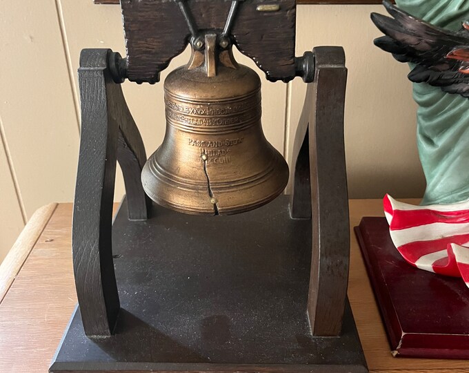 Liberty Bell Display Statue....10" Tall - Etsy