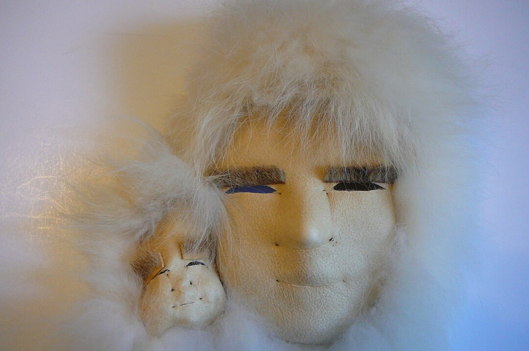 Alaskan Eskimo Souvenir Mask - Etsy
