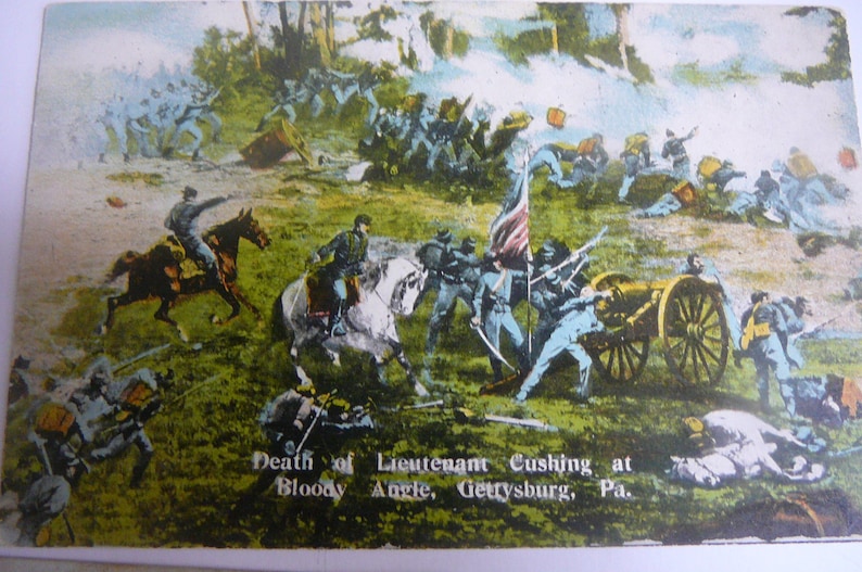Vintage Civil War Postcard Scenes 3 Total - Etsy