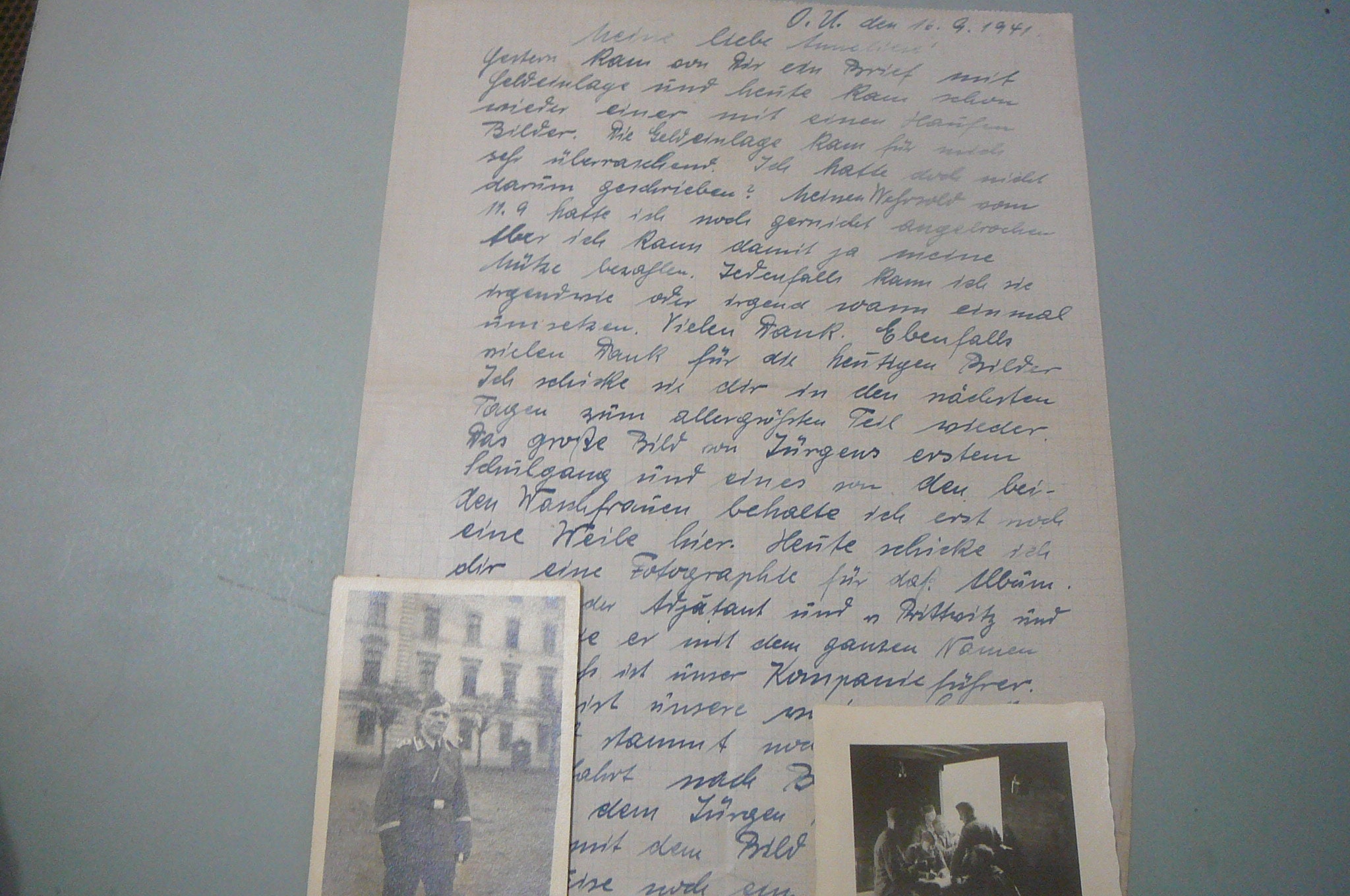 World War 2 German Soldiers Letter to Home W/photo - Etsy