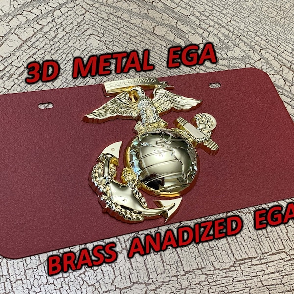 Usmc Plaque - Etsy