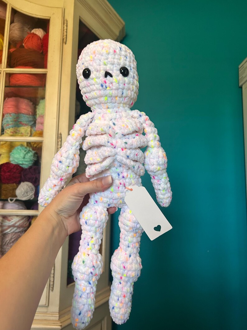 Confetti Skeleton (crochet) - Etsy