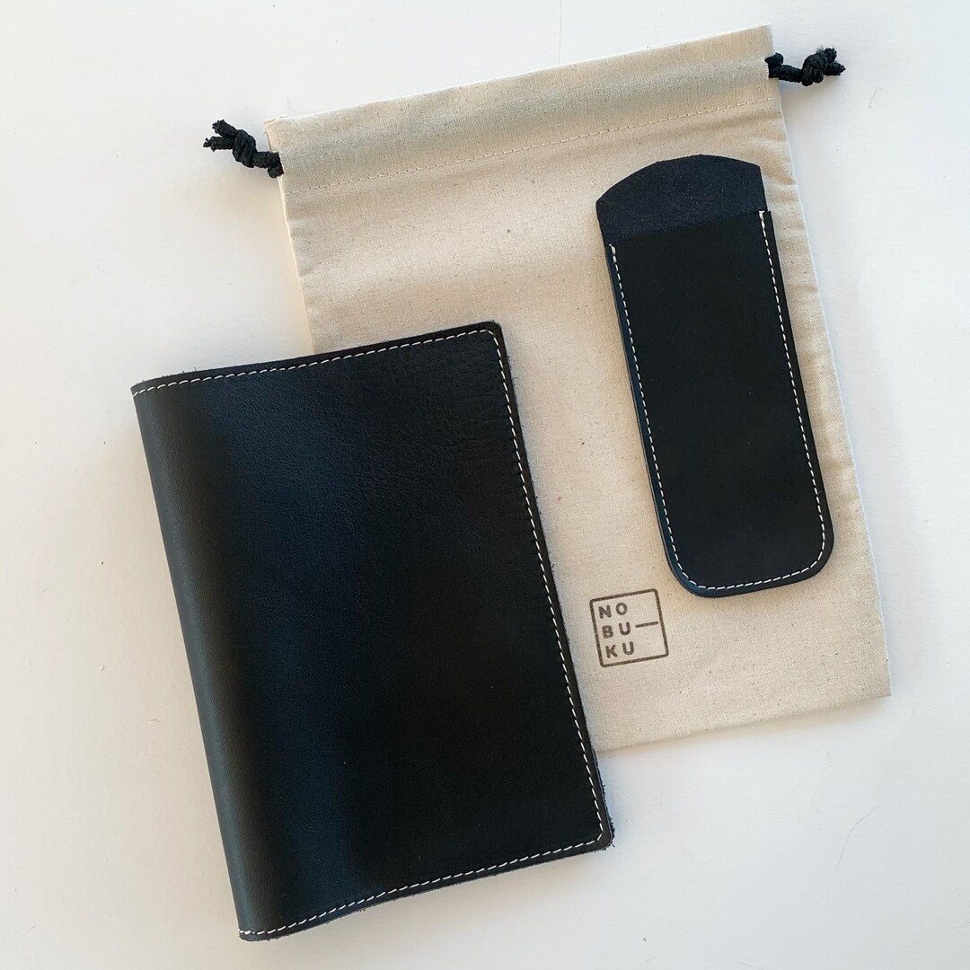 Cover B6 Black Color for Hobonichi, We Make a Genuine Leather Case With ...