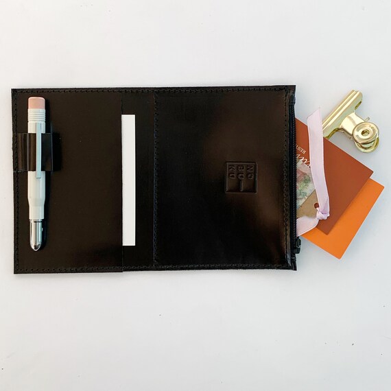 Traveler's Notebook Insert Passport Black Wallet for the - Etsy