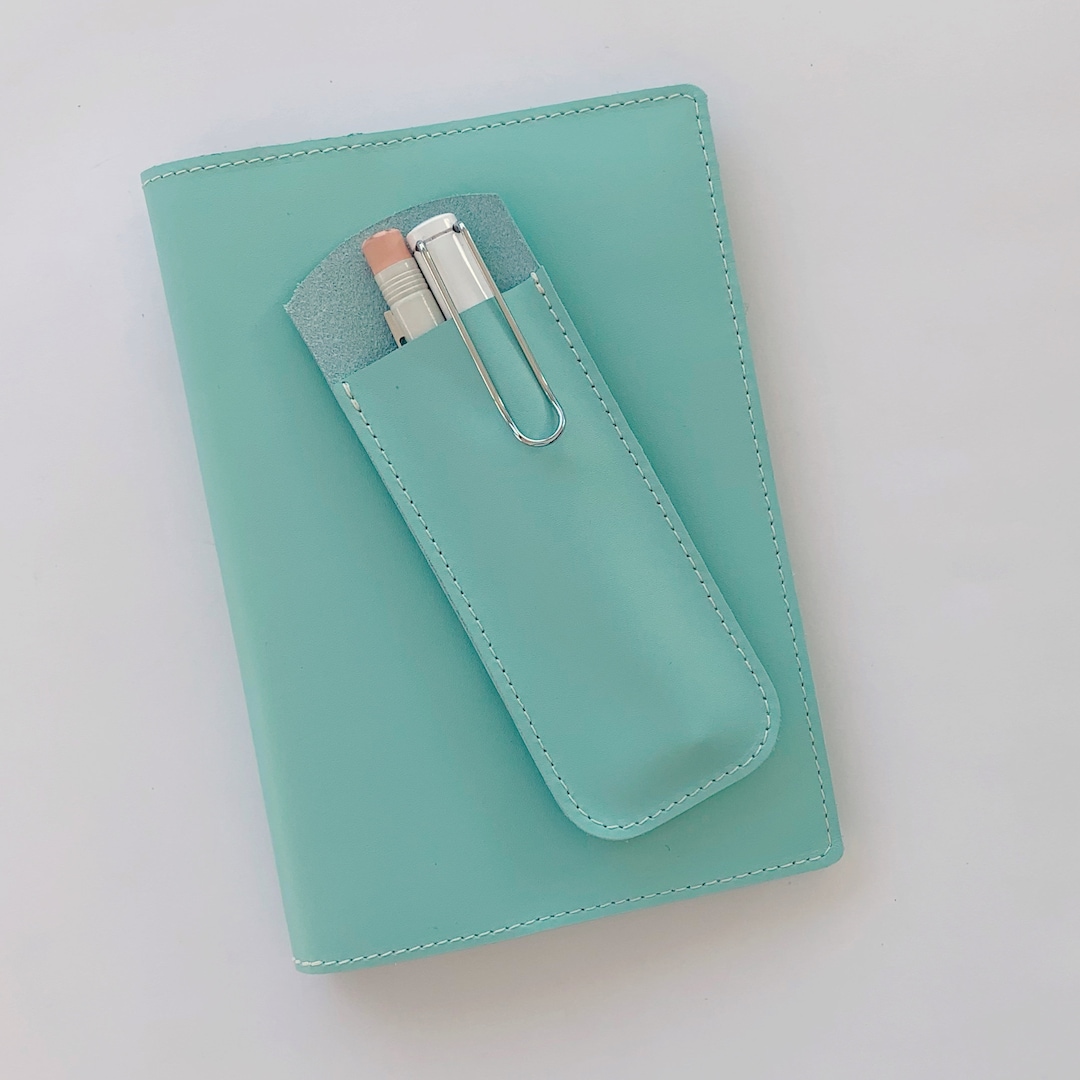 B6 Cover Green Color for Hobonichi, B6 Notebook Cover Leather Hobonichi ...