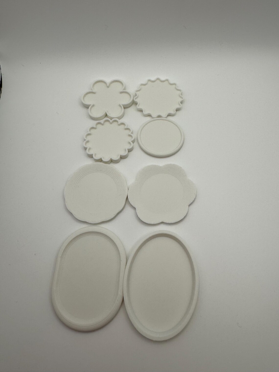 Miniature Plate | 1:6 Scale Dollhouse Accessory | 3D Printed Decorative ...