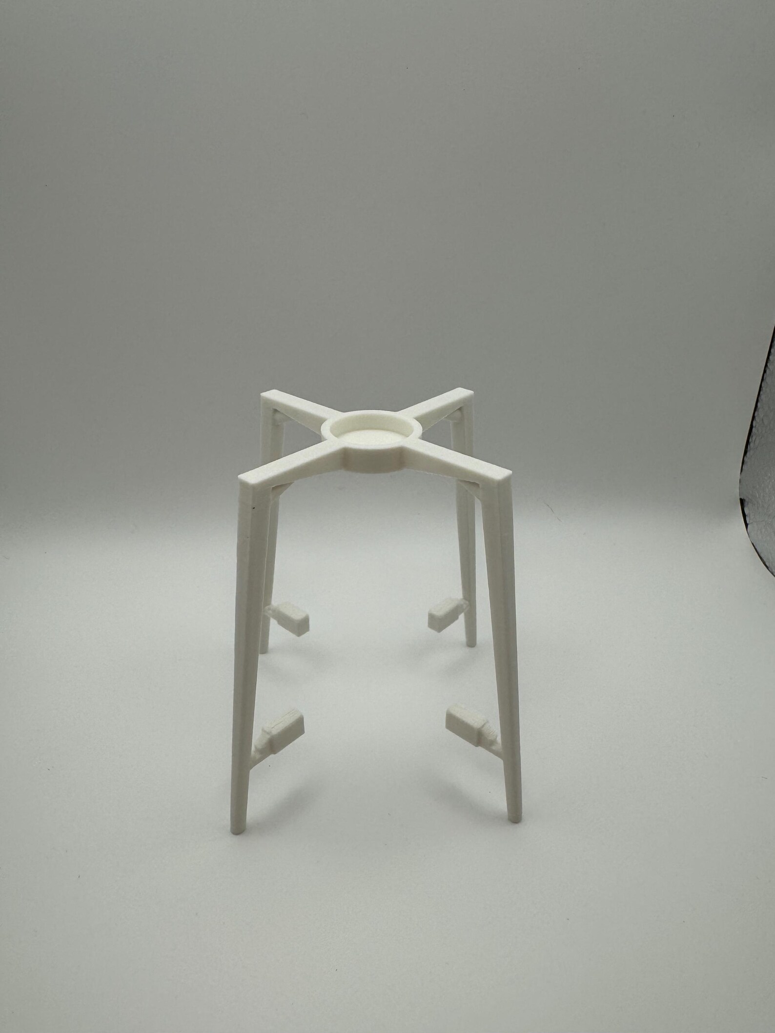 Miniature Diner Series Table Stand | 1:6 Scale Dollhouse Furniture | 3D ...