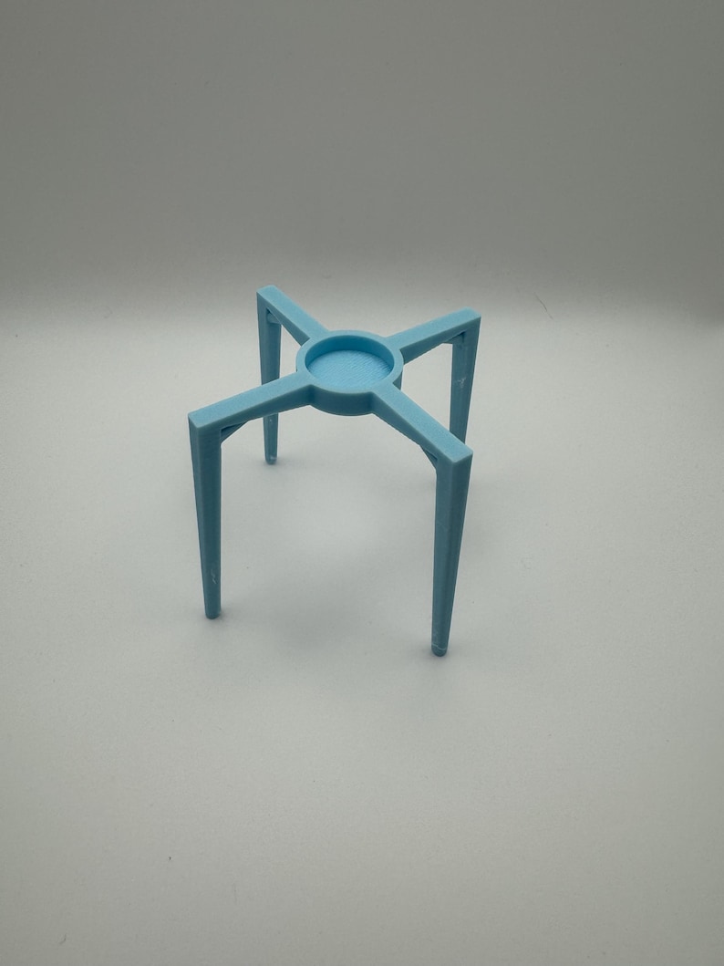 Miniature Diner Series Table Stand | 1:6 Scale Dollhouse Furniture | 3D ...