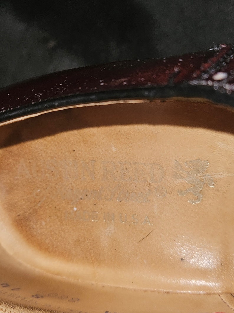 Vintage Austin Reed Dress Oxfords USA Mens 8.5 All Leather - Etsy