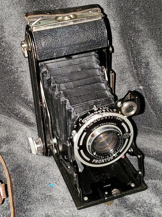Vintage Wirgin Folding Prontor II Camera & - Etsy