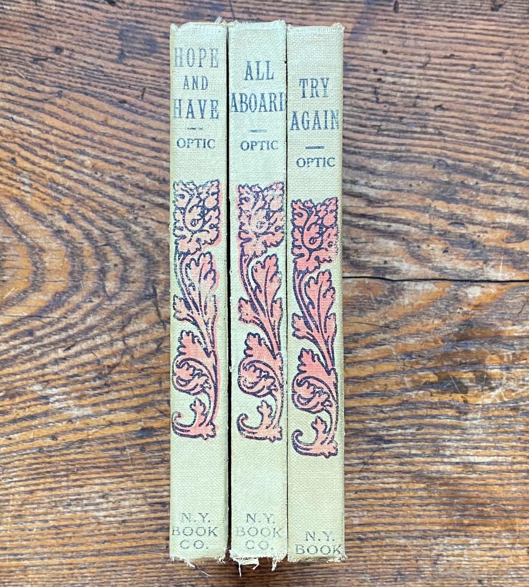 Vintage Oliver Optic Novel Set: Early 1900s Children's Books - Etsy