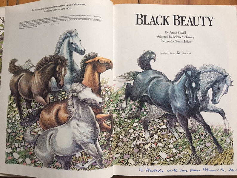 Black Beauty Anna Sewell Adapted by Robin Mckinley - Etsy
